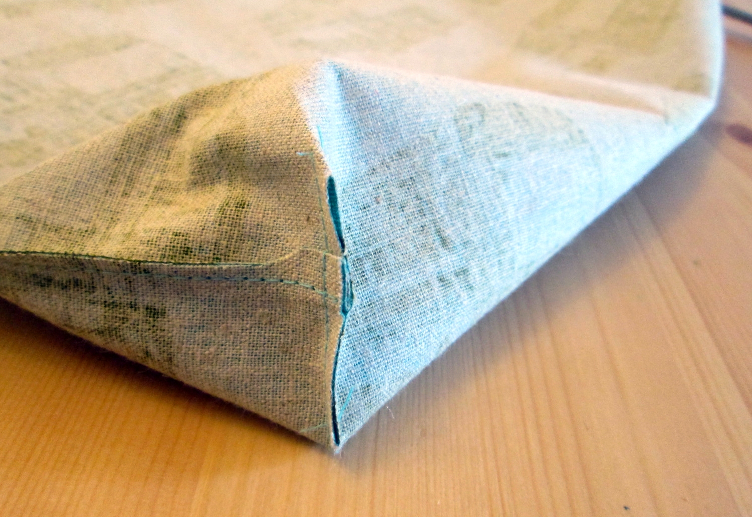 How To Sew Boxed Corners Tea And A Sewing Machine