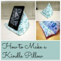 How to Make a Kindle Pillow - Wild Blossom Life