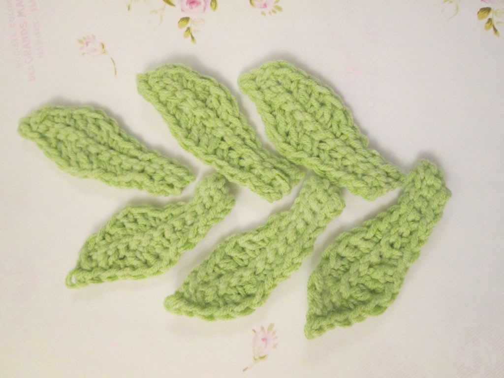How To Crochet a Leaf