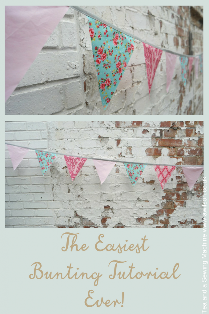 Easiest Bunting Tutorial Ever - Wild Blossom Life