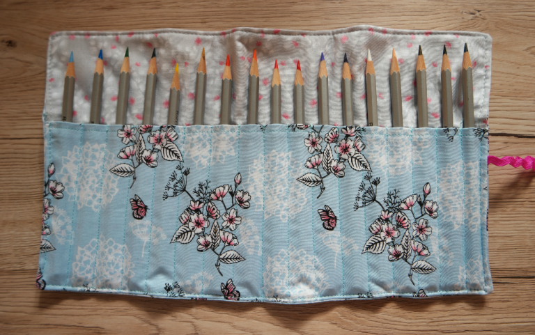 Pencil Roll Tutorial - Wild Blossom Life