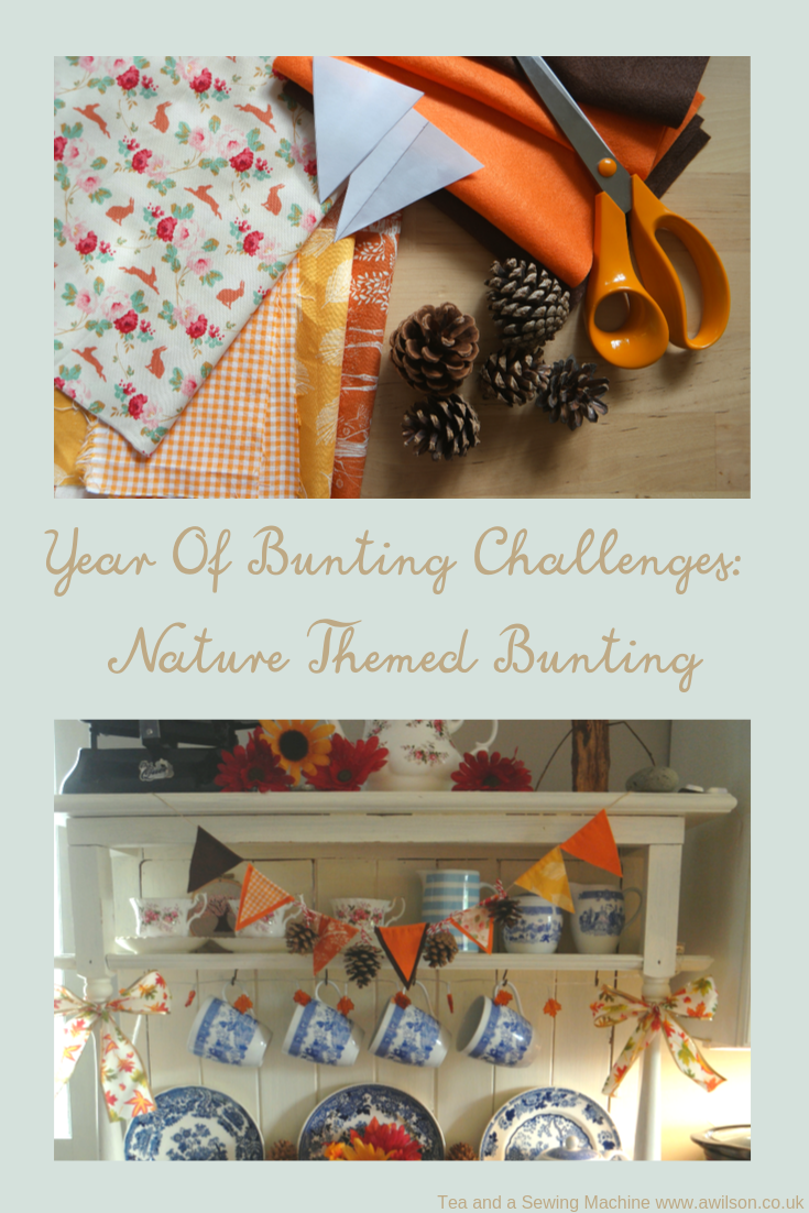 Year Of Bunting Challenges: October's Nature Themed Bunting - Wild ...