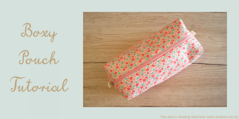 Boxy Pouch Tutorial - Wild Blossom Life