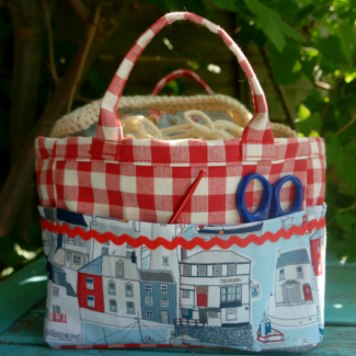 DIY Craft Tote Tutorial - Wild Blossom Life