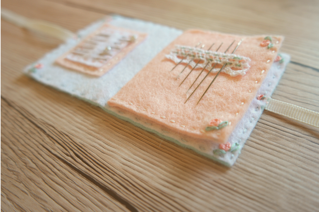 Embroidered Needle Case Tutorial - Wild Blossom Life