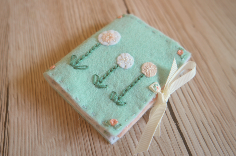 Embroidered Needle Case Tutorial - Wild Blossom Life