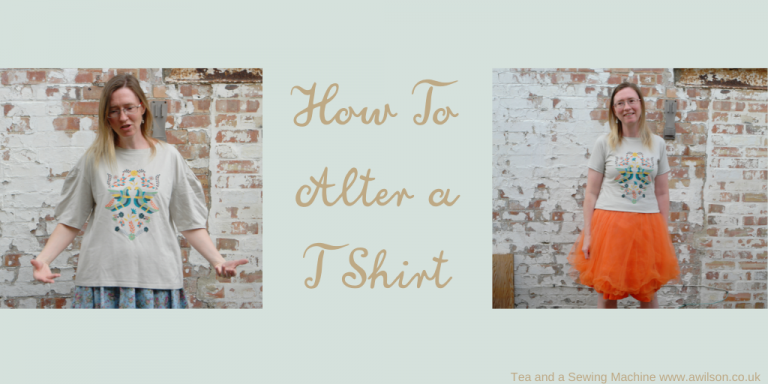 How To Alter a T Shirt - Wild Blossom Life