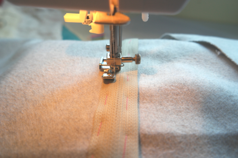 Making Friends With Your Sewing Machine: How to Use a Zip Foot - Wild ...