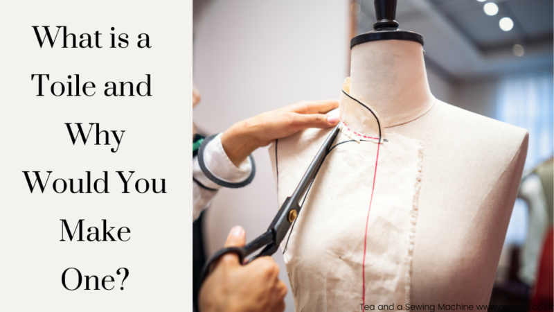 What is a Toile and Why Would You Make One? - Wild Blossom Life