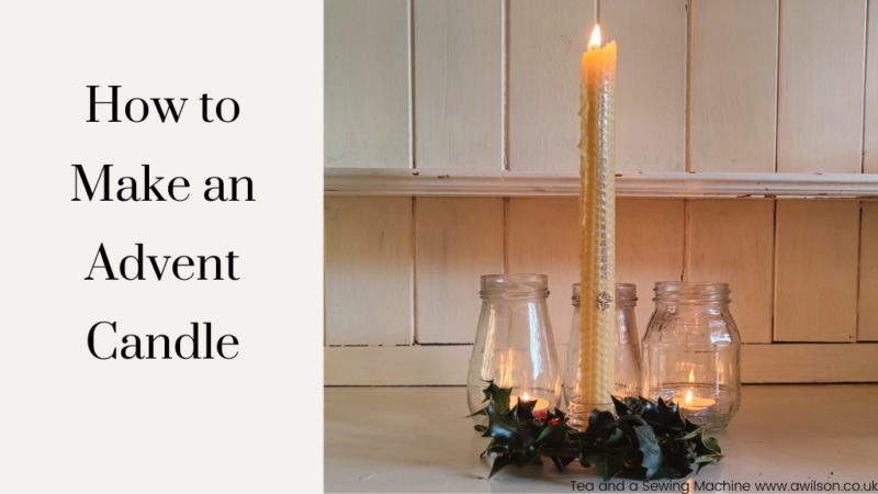 How to Make an Advent Candle - Wild Blossom Life