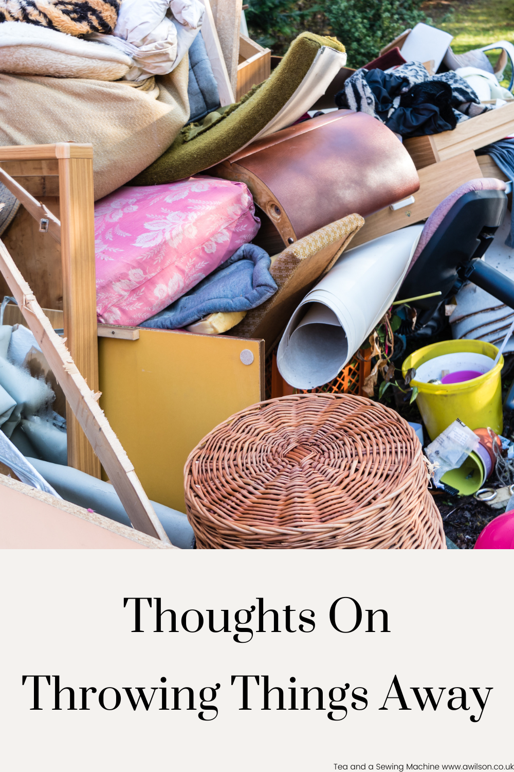 Thoughts on Throwing Things Away - Wild Blossom Life